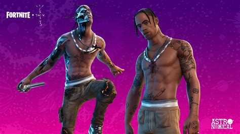 [200 ] Travis Scott Fortnite Papéis De Parede