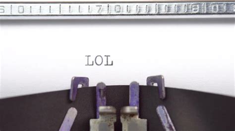 The Origin Of ‘lol And Why Millennials Are One News Page Video