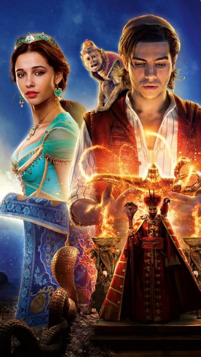 Movie Aladdin 2019 Naomi Scott Mena Massoud Aladdin Princess