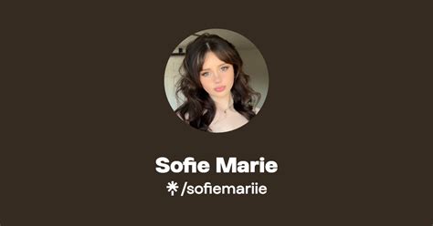 Sofie Marie | Instagram, TikTok | Linktree