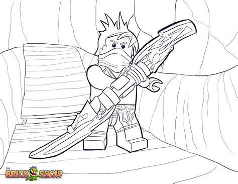 Ninjago Kai Coloring Pages