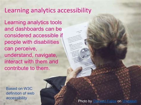 Accessible Learning Accessible Analytics Pptx Technology And Computing