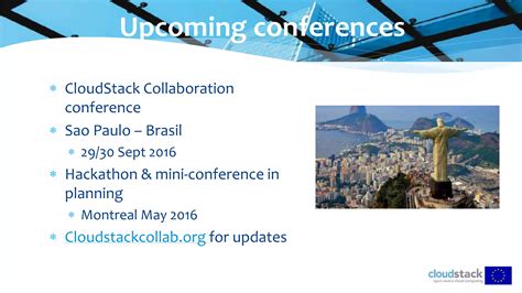 Introduction And Cloudstack News Ppt