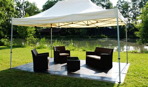 Zeltboden Evofloor Bodenplatten