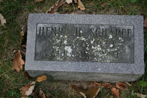 Henry Hans Scharff 1873 1949 Mémorial Find A Grave