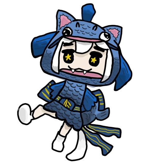 Chibi Milk Cat Fish Fan Art D Rmaimai