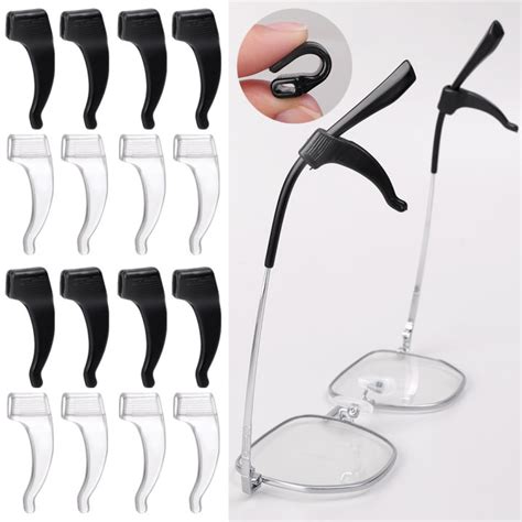 1 Pair Silicone Eyeglasses Retainer Glasses Temple Holder Anti Slip Ear Hooks For Eyeglasses