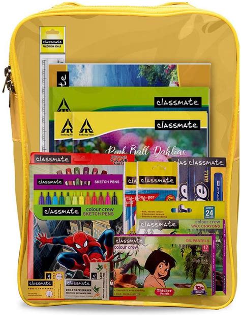 Classmate Stationery Kit Bag All In One School Stationery Kit