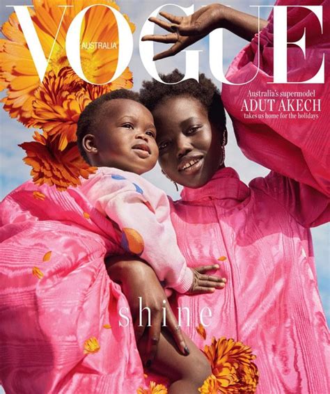 Adut Akech Is The Cover Girl Of Vogue Australia December 2018 Issue