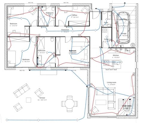 Electrical Symbols On Floor Plans And Blueprints Voltage Lab