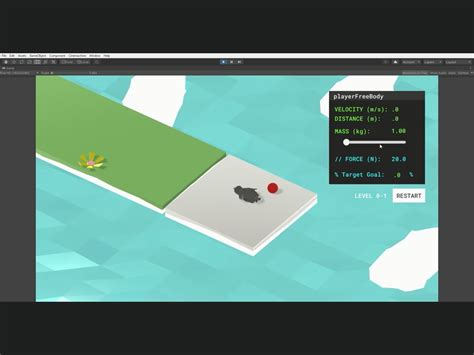 My First Game A Physics Simulation Game That Teaches Fma To Middle