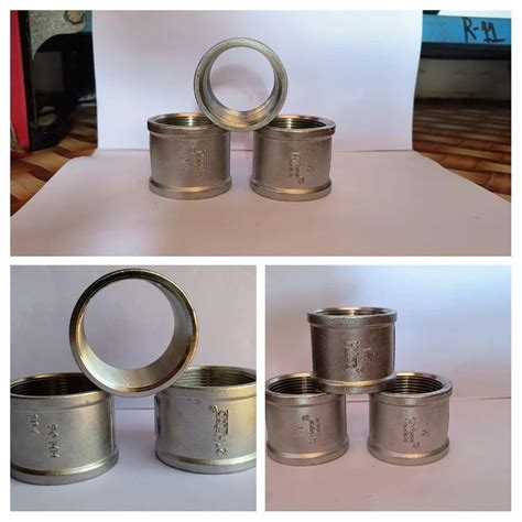 1 5 Inches Threaded Ss304 Coupling For Water At Rs 180 In Ahmedabad
