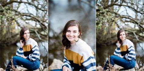 Hallie Harrison A Fall Farm Senior Session •