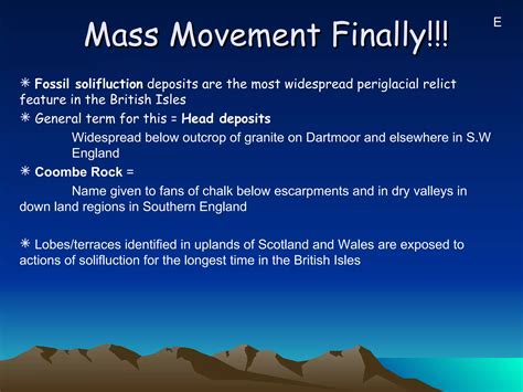 Periglacial Processes Ppt