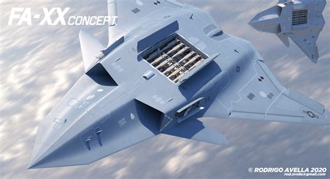 Sixth Generation Fa Xx Fighter Upgrade Behance