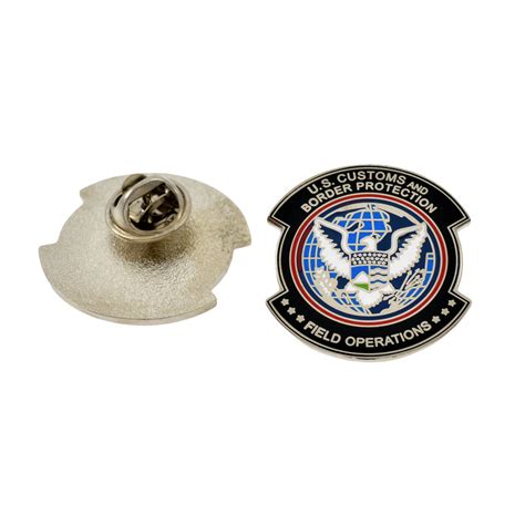 U S Cbp Field Operations Patch Pin Cbp Patch Pin