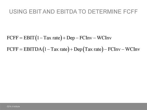 The Ultimate Cash Flow Guide Understand Ebitda Cf Fcf