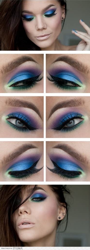 18 Peacock Feather Inspired Eye Makeup Looks