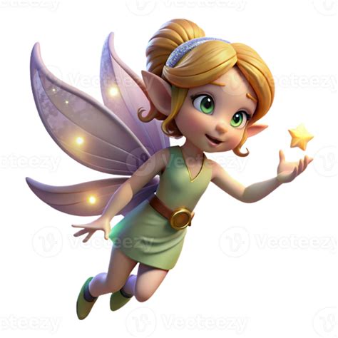 Extraordinary Traditional A Mischievous Pixie With Delicate Wings And