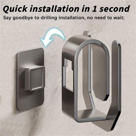Wall Shoe Holder 4 Pack Zelfklevend Schoenenrek Muurmontage Zonder