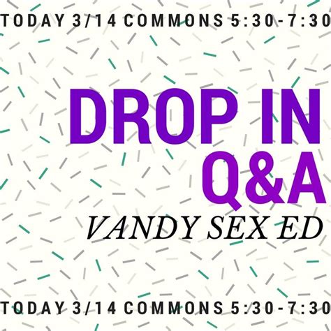 Vandy Sex Ed Home Facebook
