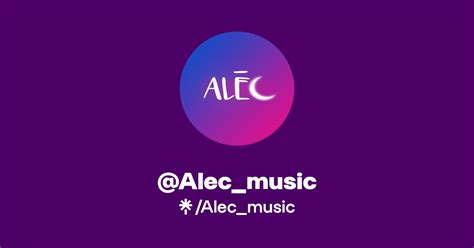 Alec Music Instagram Facebook Linktree