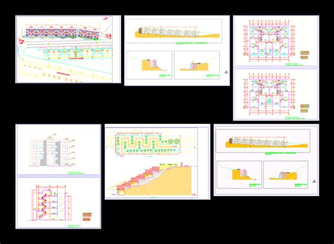 Complete Residential Condominium Design In Dwg 180 Mb Cad Library