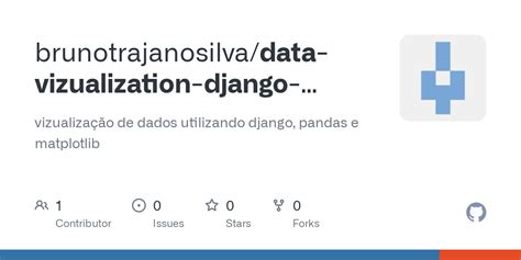 GitHub brunotrajanosilva data vizualization django matplotlib vizualização de dados