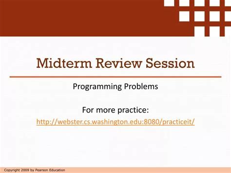 ppt midterm review session powerpoint presentation free download