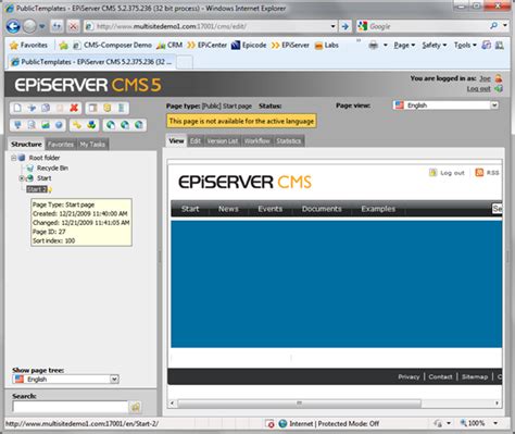 Setting Up Multiple Sites In Episerver Cms 5 Enterprise