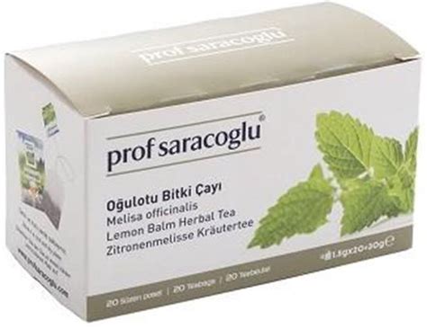 Prof Saracoglu Citroenmelisse Kruidenthee Bol