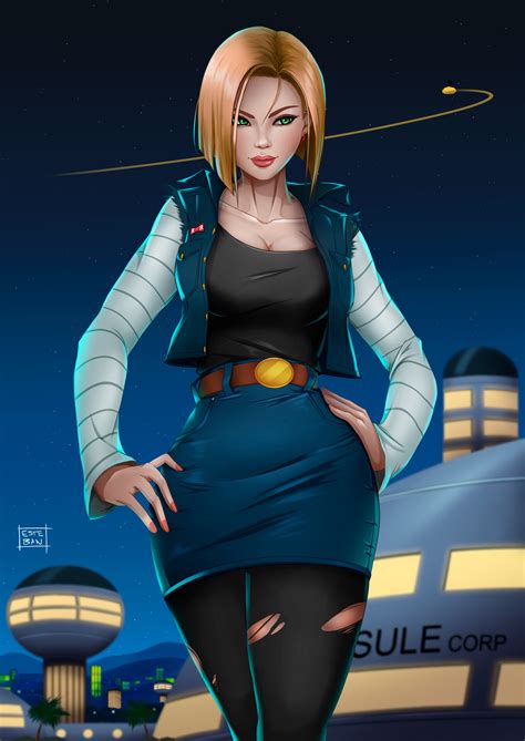 Artstation Android 18