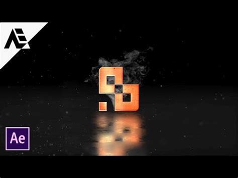 After Effects Tutorial: Realistic Reflection Logo Animation (No-Plugin) | After effect tutorial ...
