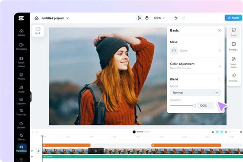 オンラインで動画を編集して共有する Capcut