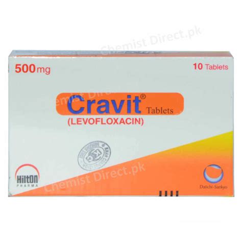 Cravit 500mg Tablet Chemistdirect Pk