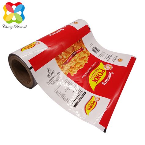 China Custom Printed Laminated Metalized Plastic Snack Packaging Nylon