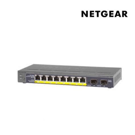 통신 네트워크 전문 솔루션 파이버마트 Netgear Gs110tp 스위칭허브 8포트 1000mbps2sfp Poe
