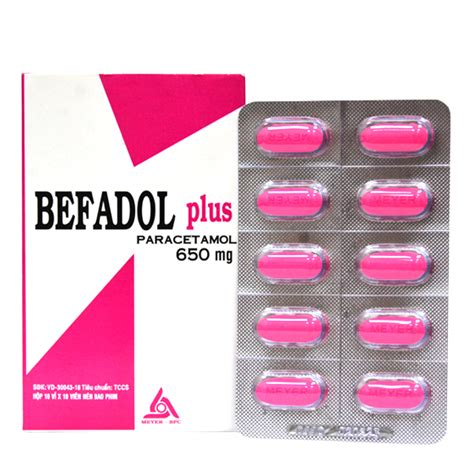 Befadol Plus Vỉ Bepharco
