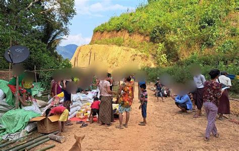 တင်္သာရီမြို့နယ်အတွင်း စစ်ဘေရှောင်များအတွက် ရိက္ခာသယ်ယူပို့ဆောင်ရေး ခက