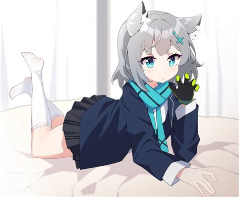 Shiroko Blue Archive Drawn By Hao Rin Danbooru