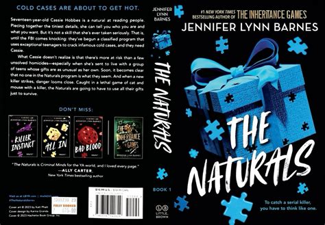 The Naturals By Jennifer Lynn Barnes Mini Books Book Cover Template