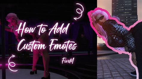 How To Install Custom Emotes And Animations For Fivem Rpemotes Gta5