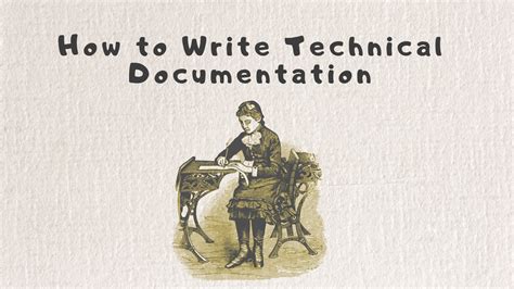 how to write technical documentation