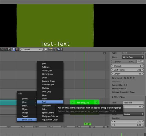 Animation Video Sequence Editor How To Make Subtitles Blender Stack Exchange