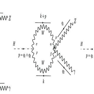 Feynman diagrams contributing to the H Zγ decay through a top quark Download Scientific