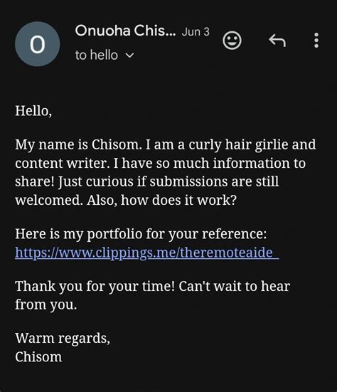 Chisom Onuoha On Linkedin I Came Across A Hack For Getting Writing Gigs A Week Ago And It Works