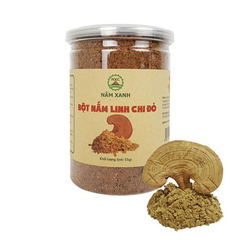 Rất Hay Bột Nấm Linh Chi Đỏ 100 Ngừa Ung Thư Hạ Huyết Áp Tiểu Đường