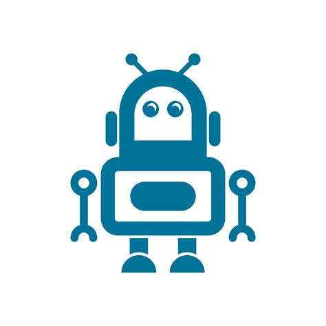 Robot Icon Vector Illustration 12111002 Vector Art At Vecteezy