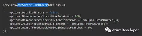 Blazor基础之signalr Azure开发者资源站，技术文章，开源书籍，技术问答 Azuredeveloper