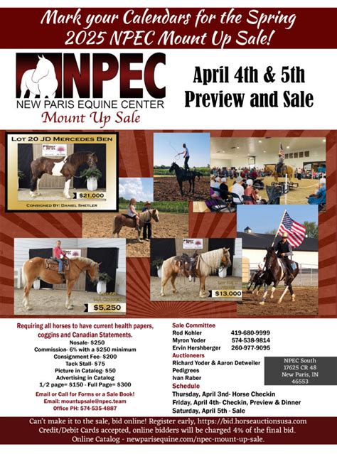 Npec Mount Up Preview And Sale